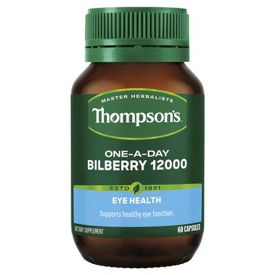 现货澳洲汤普森眼睛蓝莓胶囊60粒