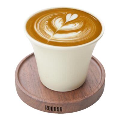 咖啡杯拿铁杯拉花日式极简手握杯