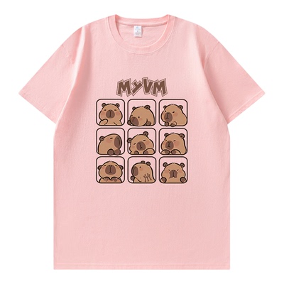 MYVM官方正品夏季情侣纯棉短袖潮流短袖男款爆款26新款T恤男女27