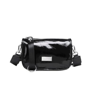 fed头层牛皮通勤百搭小方包