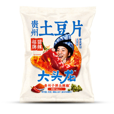 大头龙甜辣土豆片60g贵州土豆片