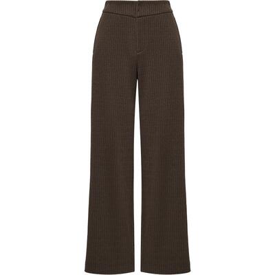 高腰垂感EP雅莹直筒针织休闲裤