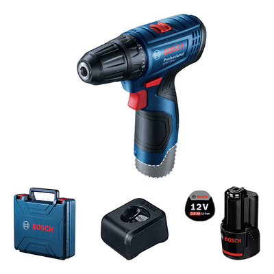 博世电钻充电式手电钻手枪钻锂电12V电动工具螺丝刀手电钻GSR120