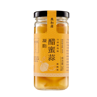 美和居醋蜜大蒜灌装咸菜官方正品