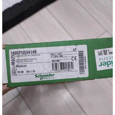 议价Schneider带算术协处理器140CPU53414B全新控制器