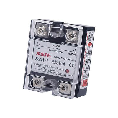 可控硅调速器固态调压220VSSR40VA固体继电器SSVR电阻值电压模块