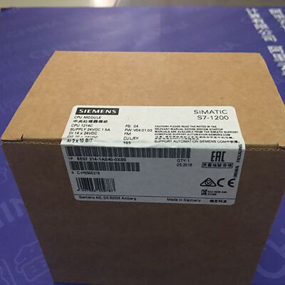 议价6ES7214-1AG40-0XB0西门子S7-1200晶体管CPU1214C