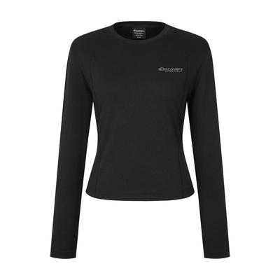 Discovery长袖T恤修身训练服女