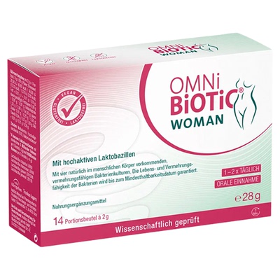 德国OMNi-BiOTiC WOMAN女性私护益生菌粉14袋