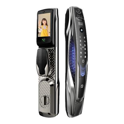 阿尔法极光智能锁可视通话掌静脉