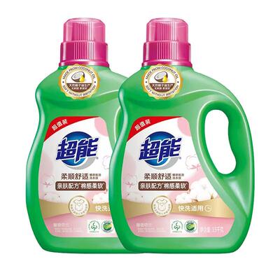 超能馨香依兰柔顺舒适洗衣液