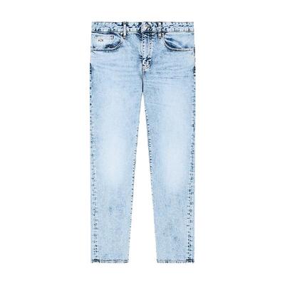 AX/阿玛尼男士低腰直筒牛仔裤