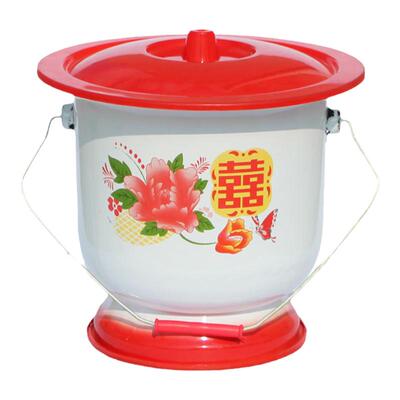 痰盂坐便器高脚尿桶起夜防臭卧室