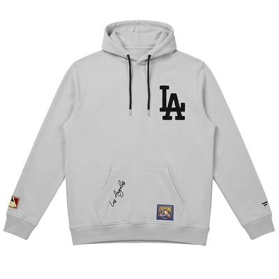 FANATICS x MLB男女潮流时尚百搭贴布绣连帽长袖卫衣26秋新NY/LA