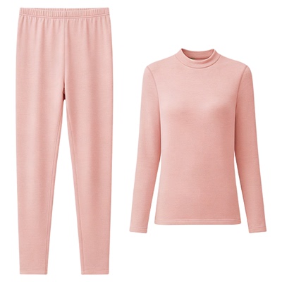 红豆居家柔软透气男士保暖衣套装