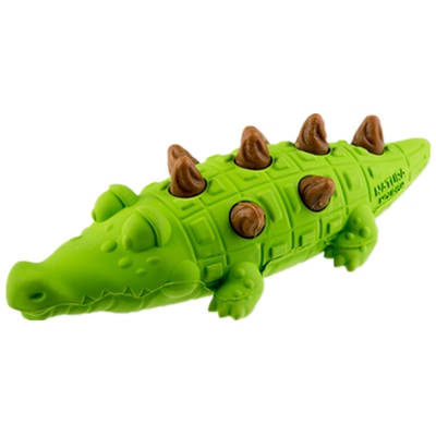 纳瑞施漏食磨牙恐龙鳄鱼耐咬洁齿