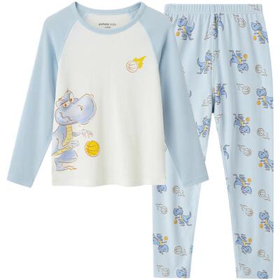 小番薯薄款秋衣秋裤内衣套装