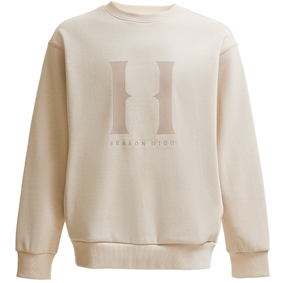 植绒印花SEASONHIGHX休闲卫衣