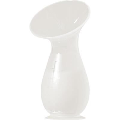 新贝接奶硅胶母乳收集器手动