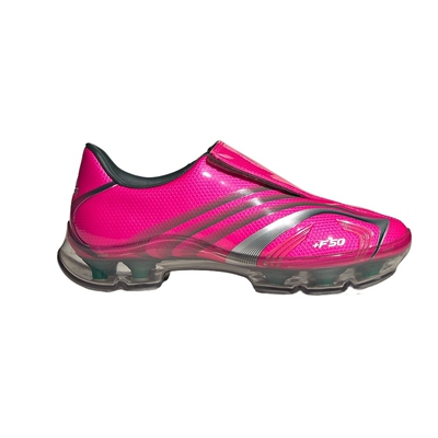 adidas阿迪达斯足球风一脚蹬运动鞋春女F50 WALKABLE复古鞋JQ9556