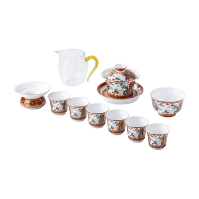 景德镇陶瓷茶具整套高档礼盒