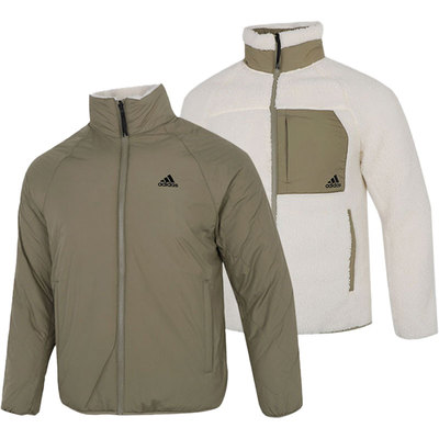 Adidas/阿迪达羊羔毛双面外套