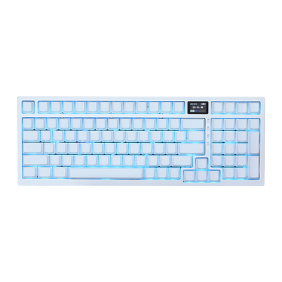 磁动力FK980pro纯白侧刻机械键盘