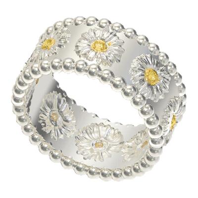 暮后之地雏菊珠珠戒指