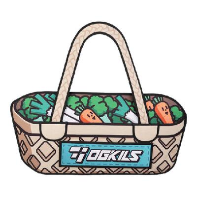 OGKILS欧击菜就多练羽毛球包矩形单肩3D菜包运动手提斜挎包大容量