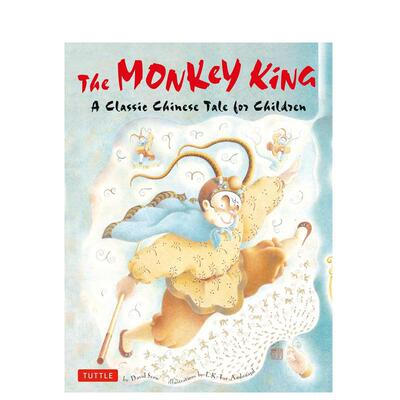 【预售】美猴王英文儿童绘本虚构类进口原版图书精装The Monkey King6岁-9岁David SeowTuttle