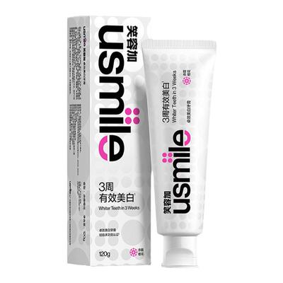 usmile美白清新亮白牙膏