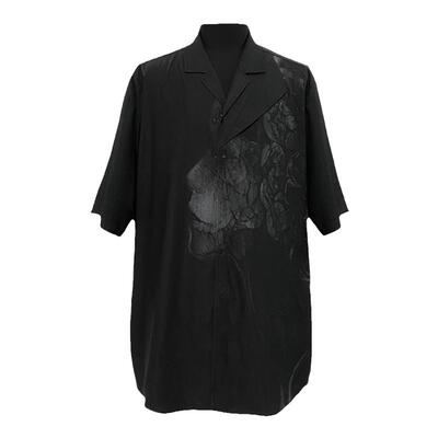 ILNya凌鸦-古巴领短袖衬衫夏季