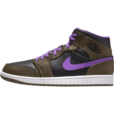 Nike/耐克官方正品新款Jordan 1 Mid男子运动板鞋DQ8426-215