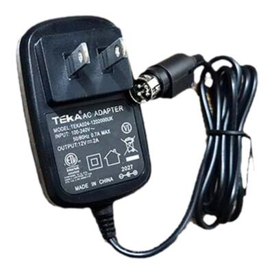 12V四针接口快递扫描机电源12V5A