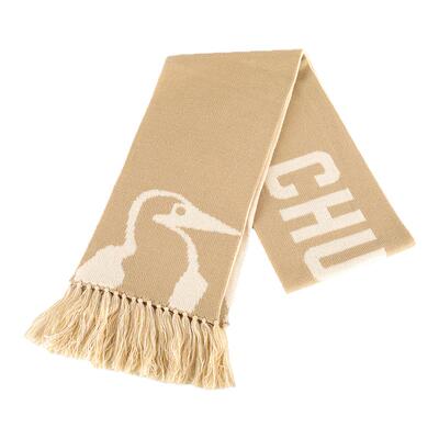 CHUMS洽洽鸟针织毛线围脖百搭