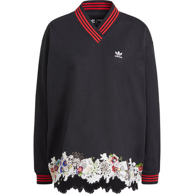 Adidas/阿迪达斯正品三叶草当季新款休闲女子卫衣套头衫 H59031
