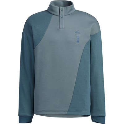 阿迪达斯武极立领男套头衫