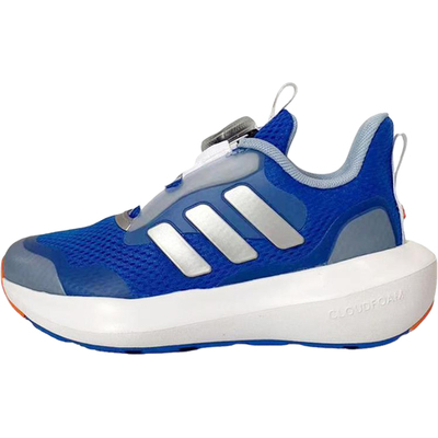 Adidas/阿迪达斯正品2025儿童拼接厚底经典低帮缓震跑步鞋JI2198