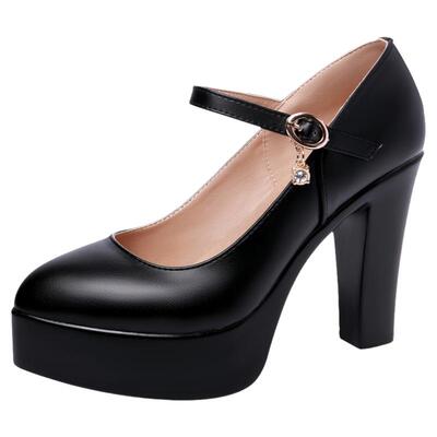 走秀鞋13cm旗袍女模特扣小码