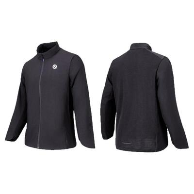 轻功热力怪拼接立领秋冬运动棉衣