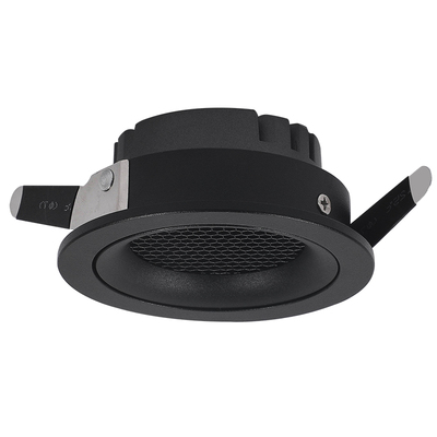 COB超薄蜂窝网防眩无主灯嵌入式led射灯防眩光矮款15度聚光天花灯