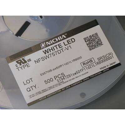 议价日本原装 正品 NICHIA(日亚)3030贴片 LED灯珠 NFSW757DT-V1