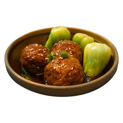 粮农狮子头料理包外卖商用速食