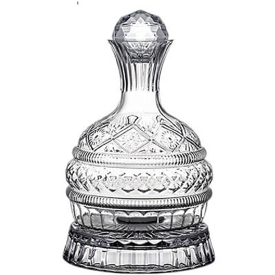 SkyBloom诗客欧式轻奢旋转醒酒器