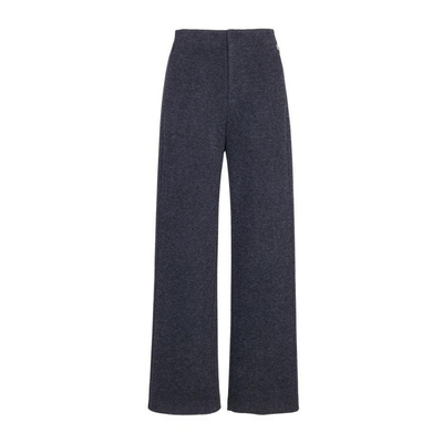 婉甸2025年冬季新品深岩石灰阔腿裤高腰休闲裤直筒长裤1244P12GS3