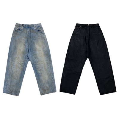 ProjectGR刷蜡反转设计牛仔裤