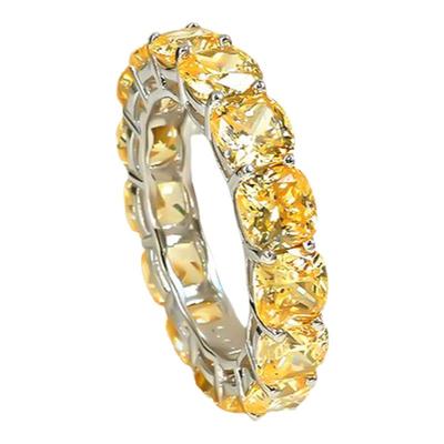 璀璨方糖轻奢雷迪恩满钻排戒