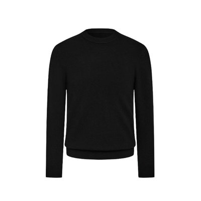 纯羊绒半高领羊绒衫厚款