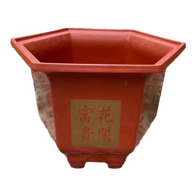加厚大号特大八角塑料花盆
