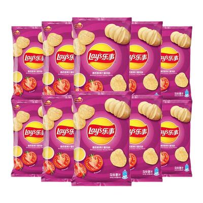 Lay's/乐事 薯片 墨西哥鸡汁番茄味 40g*10包